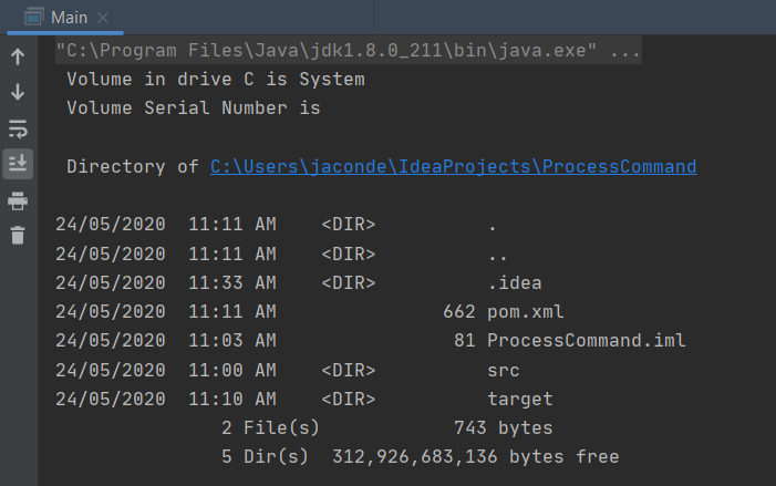 Java Execute Bash Command