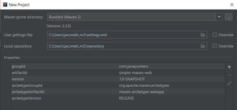Creating Web Application using Maven in IntelliJ - JavaPointers